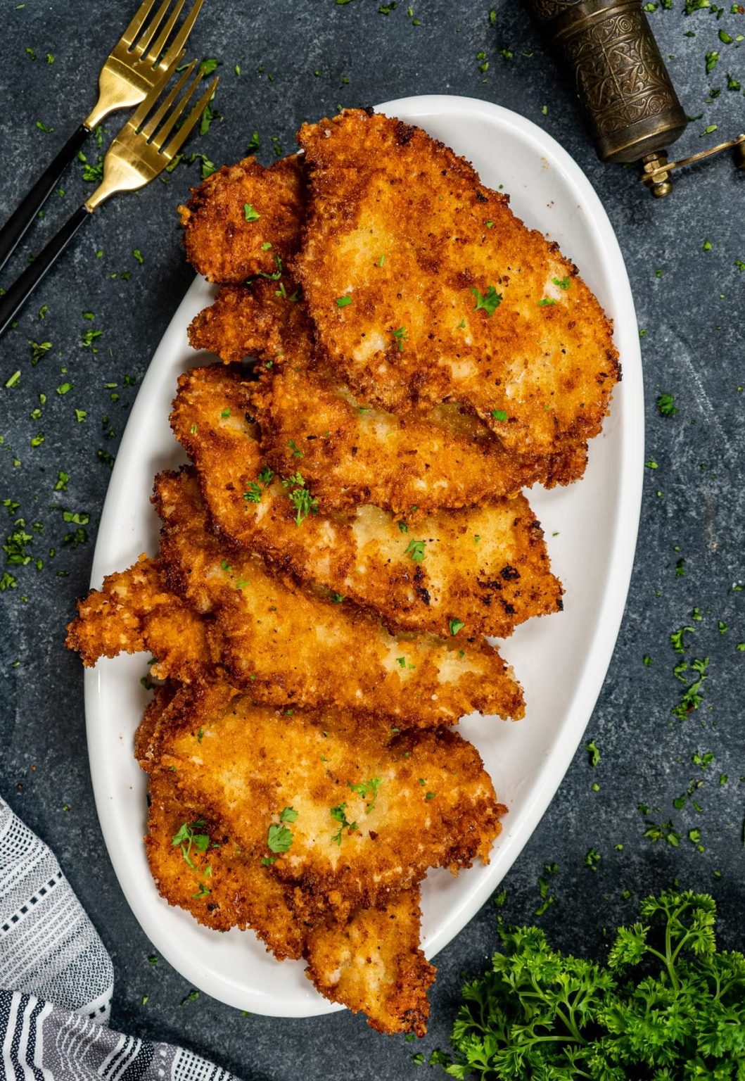 Snitel Cu Parmezan - Hai Sa Papam!