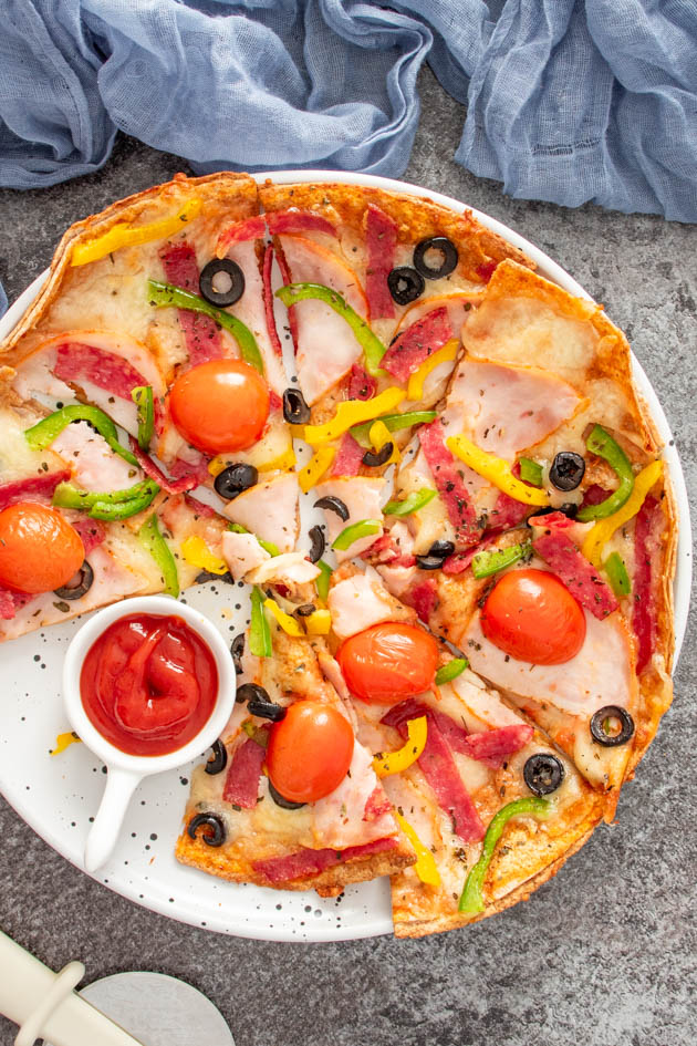 Pizza Rapida pe Lipie - Hai Sa Papam!